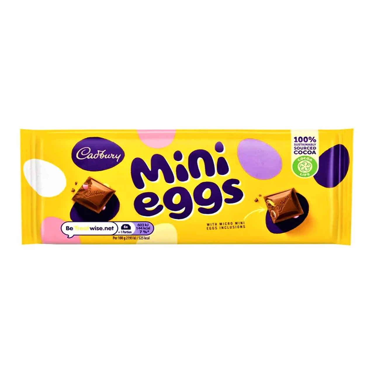 CADBURY MINI EGGS CHOCOLATE BAR (110g) – FMCG GROUPS INC